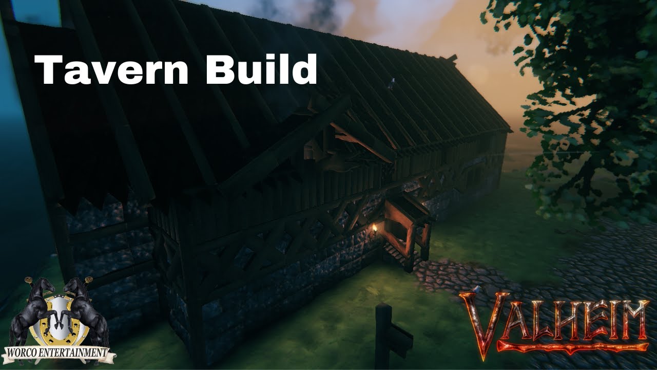 Building A Tavern - Valheim - YouTube