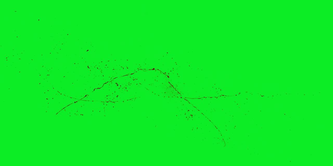 Blood Burst 12 Green Screen Animation - Green Screen Green Screen ...