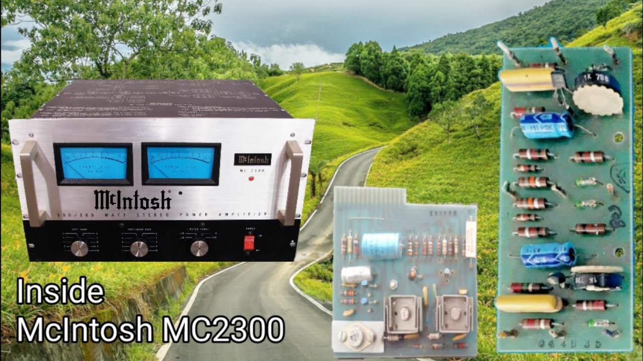 McIntosh MC2300 let's try to review Amplifier Solid state full - YouTube