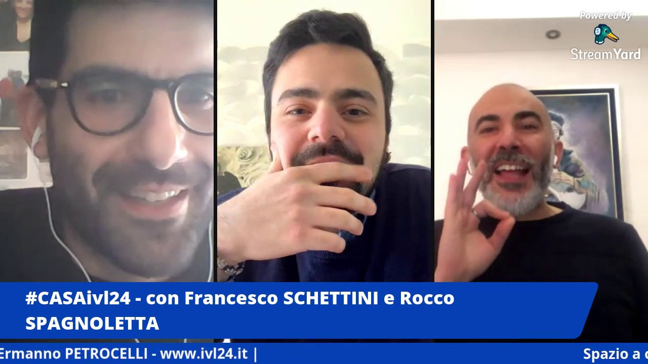 #CASAivl24 | Insieme a Francesco SCHETTINI & Rocco SPAGNOLETTA | del 29 ...