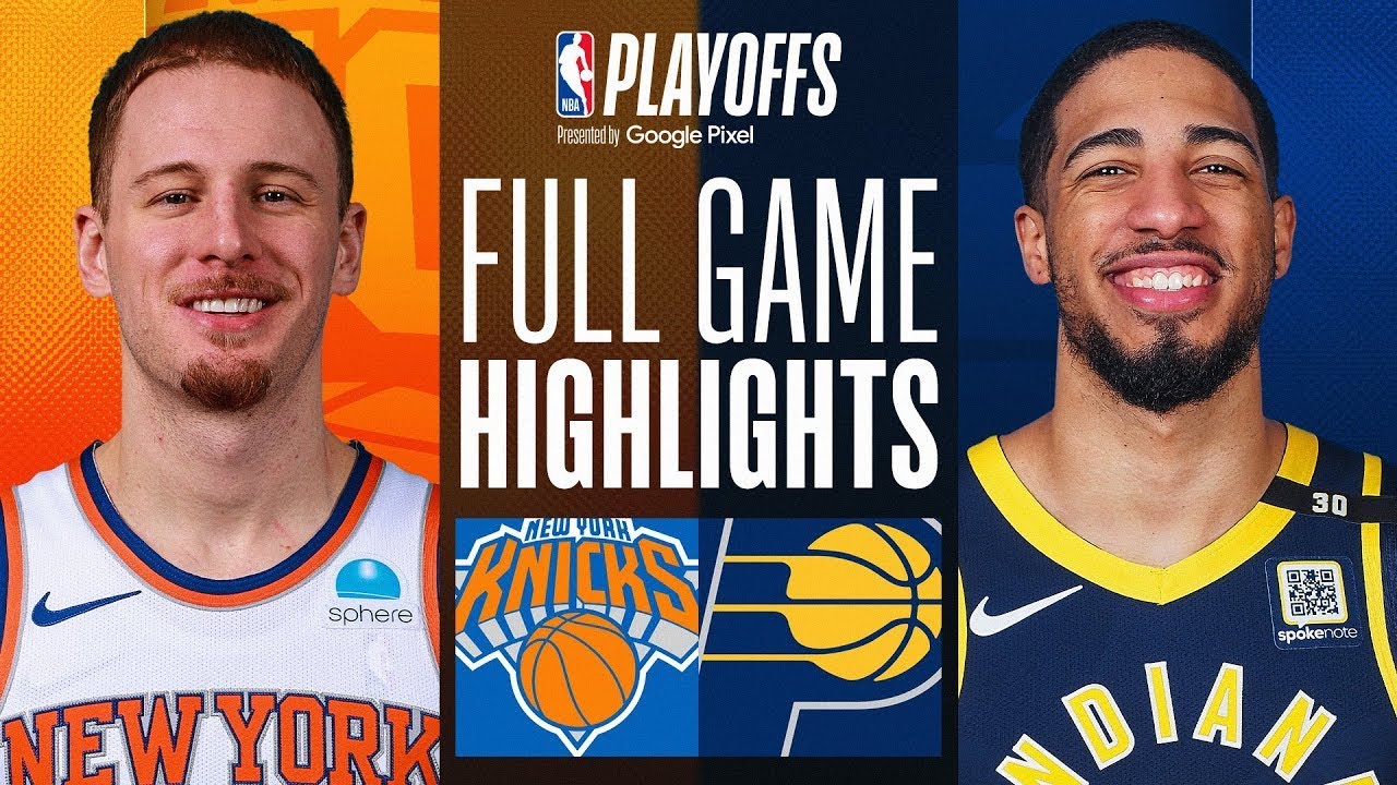KNICKS vs PACERS FULL GAME 4 HIGHLIGHTS | May 12, 2024 | NBA Playoffs ...