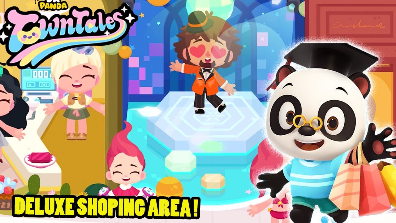 Dr. Panda Town Tales: New Life - 🚕 NEW DELUXE SHOPING AREA EXPLORE THE ...