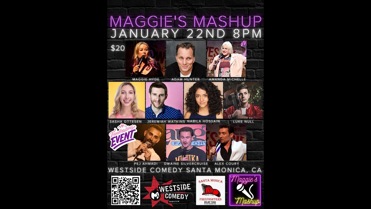 Maggie Hyde Westside Comedy January 22nd 2025 - YouTube