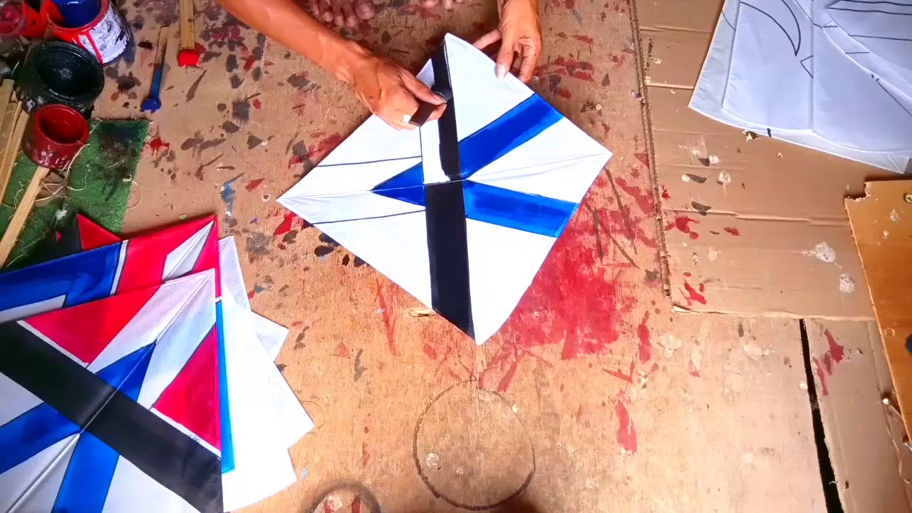 CAP LAYANGAN SIMPEL - YouTube