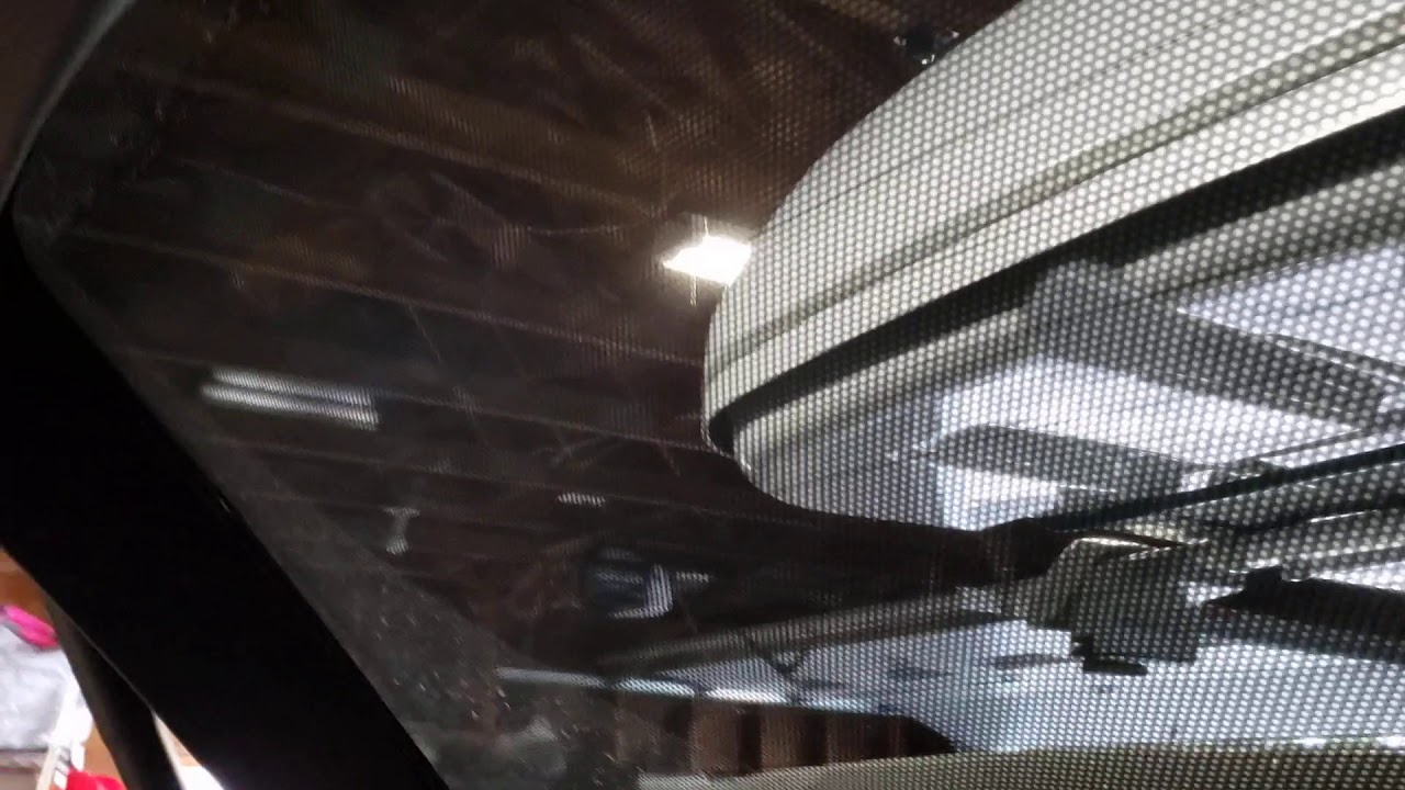 Volvo V90 & V90cc rear window shades install. Part 2 - YouTube