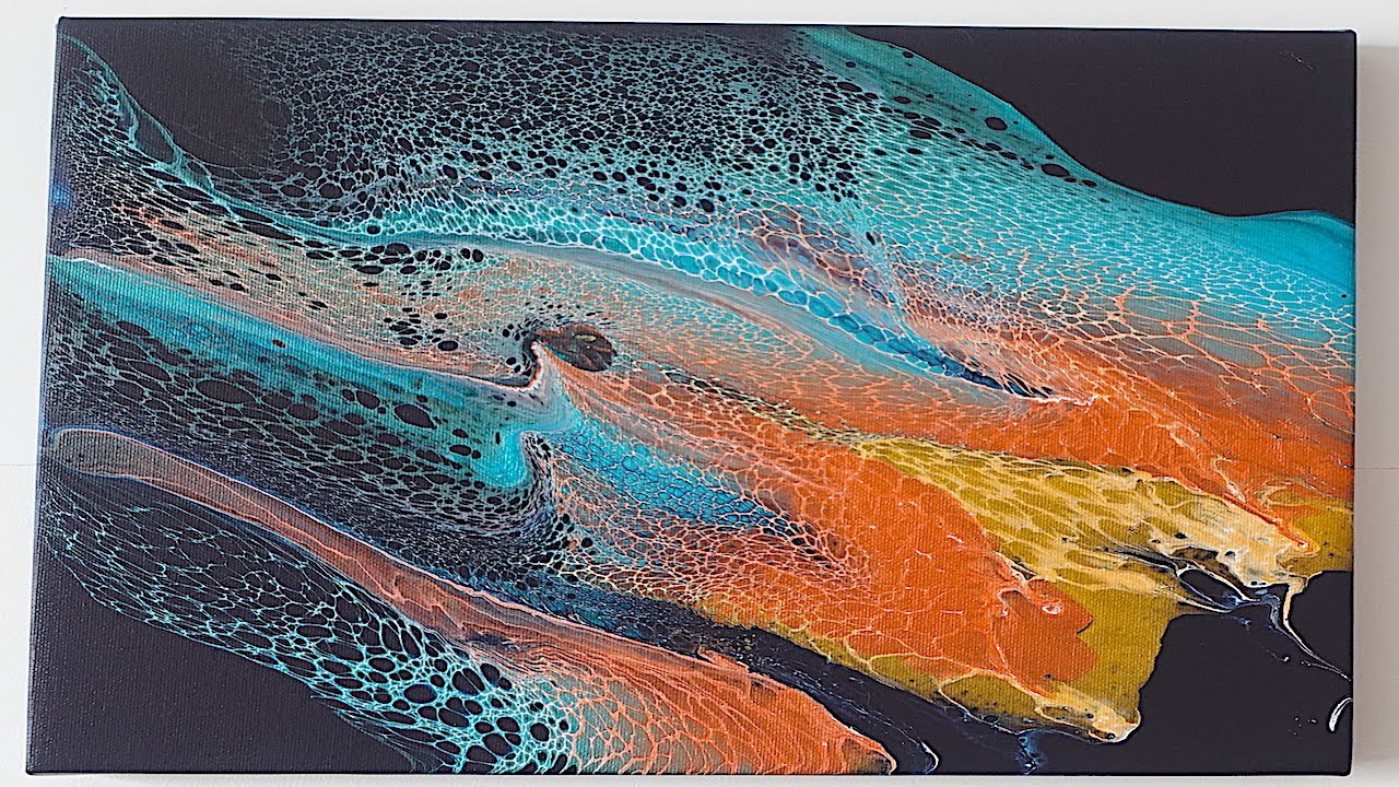 Acrylic Tilt Painting No. 3 - YouTube