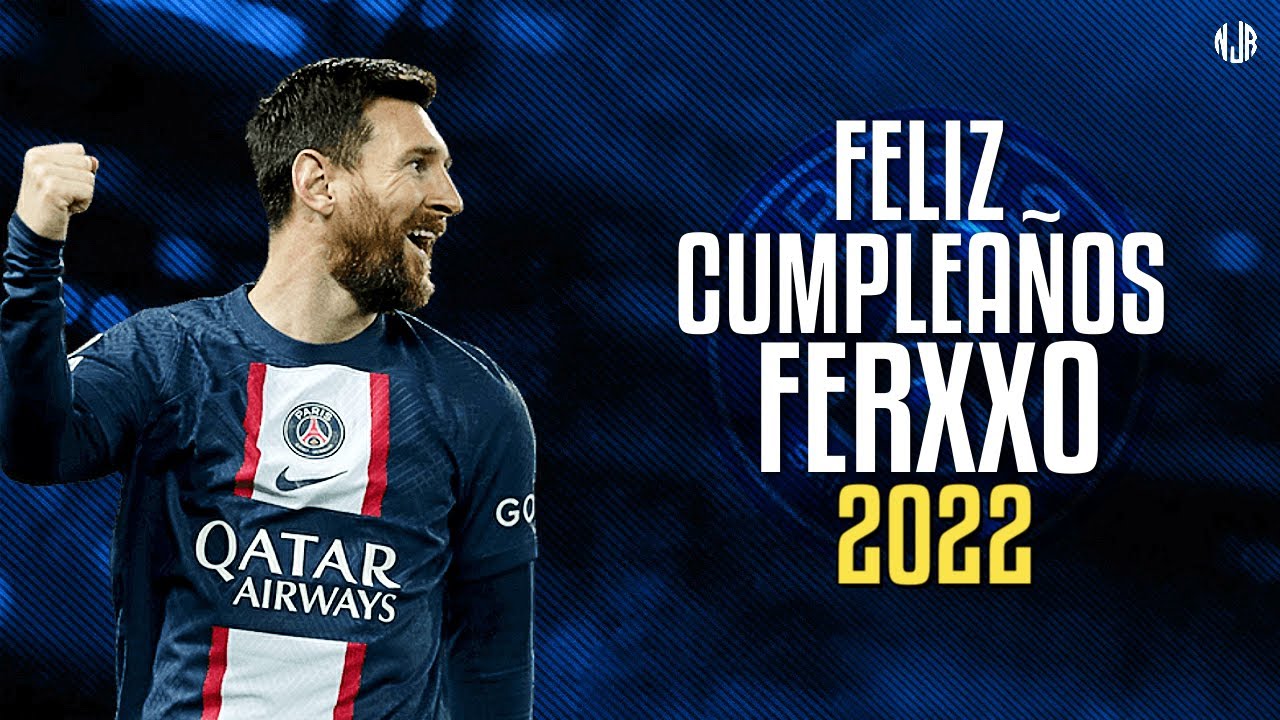Lionel Messi Feliz Cumpleaños Ferxxo | Feid ᴴᴰ - YouTube