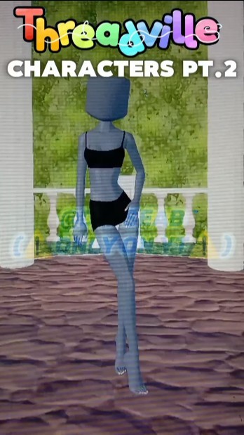 |Threadville characters in DTI Pt.2 | #edit #capcut #threadville # ...