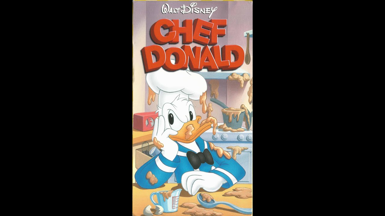 (EXTREMELY RARE) Chef Donald UK VHS Opening (Disney) 2001 - YouTube