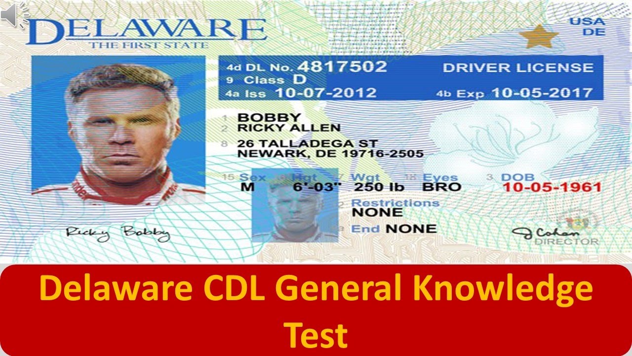 Delaware CDL General Knowledge Test - YouTube