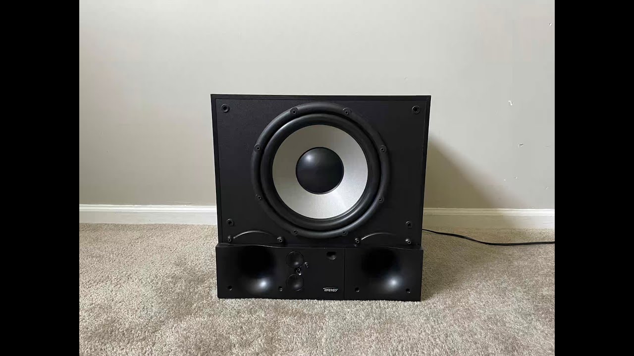 Energy S10.2 Home Theater Powered Active Subwoofer - YouTube