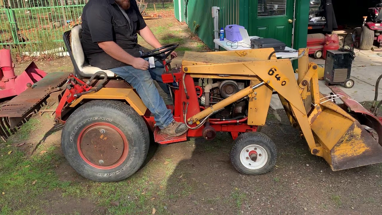 Case 646 Tractor - YouTube