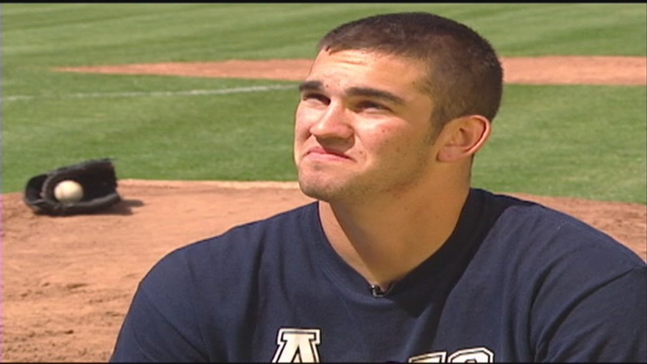 Josh Zeide makes major league debut - YouTube