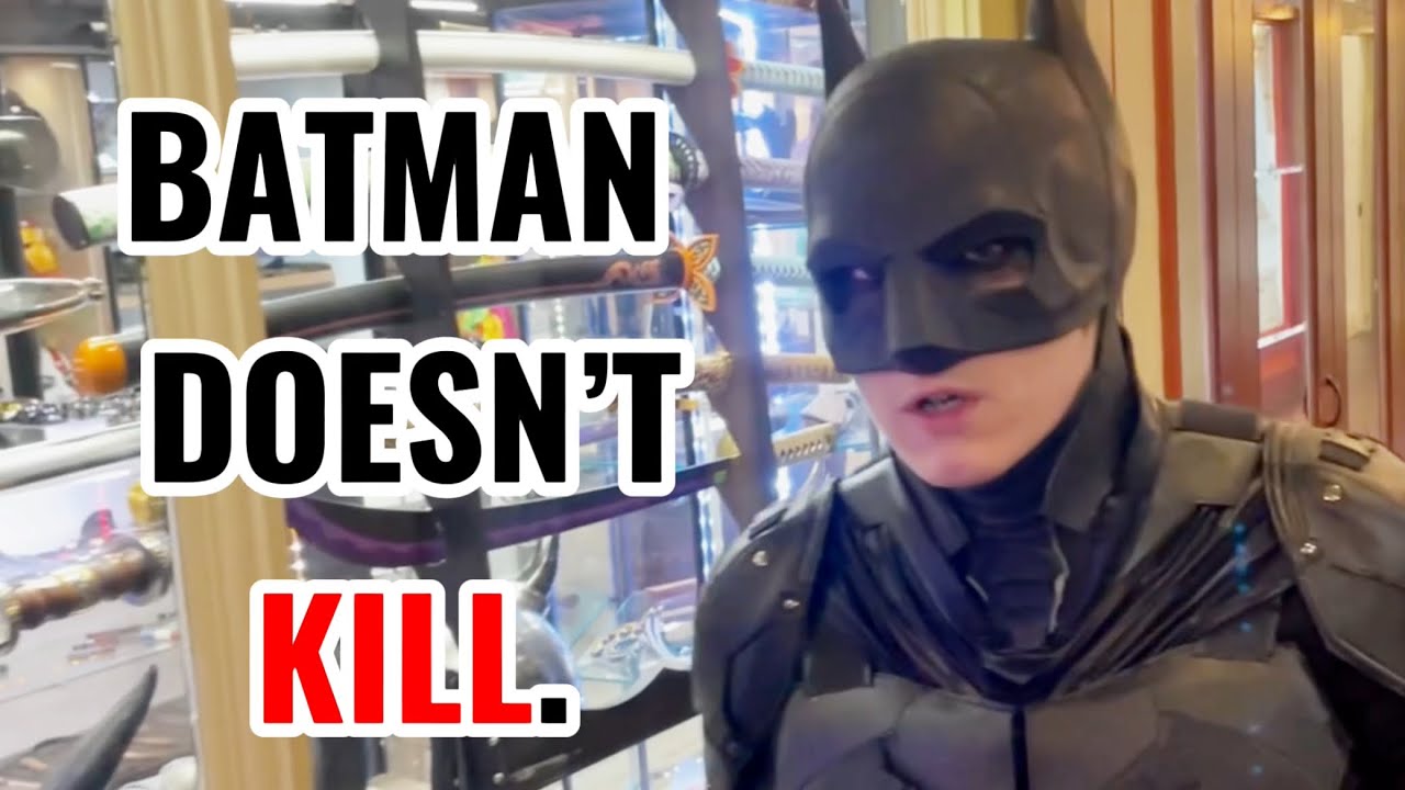 BATMAN DOESN’T KILL…(the vibe) - YouTube