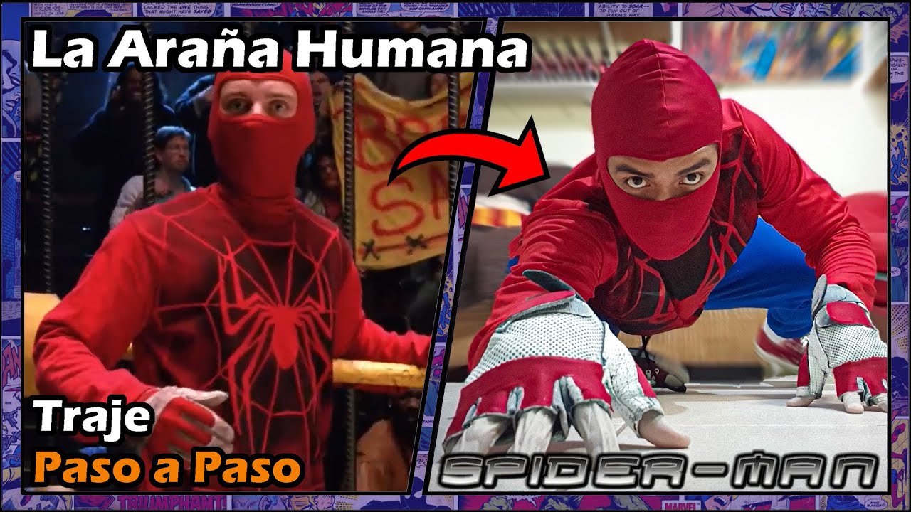 Traje COMPLETO de La Araña Humana (Human Spider) | Spider-Man 1 (2002 ...
