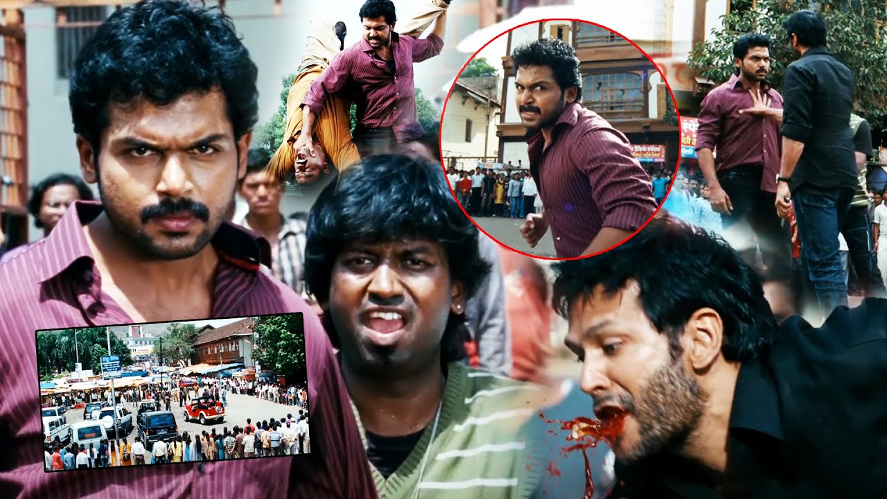 Awaara Movie Karthi Action Scene || Jagan Ayan || Awaara Telugu Movie ...