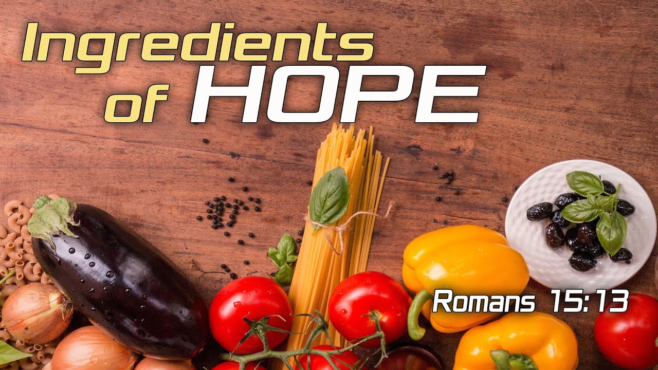"Recipe For Hope" - YouTube
