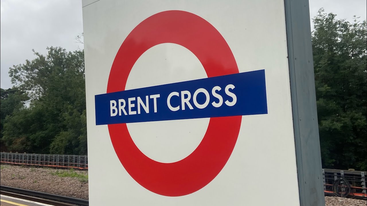 Trains at Brent Cross - YouTube