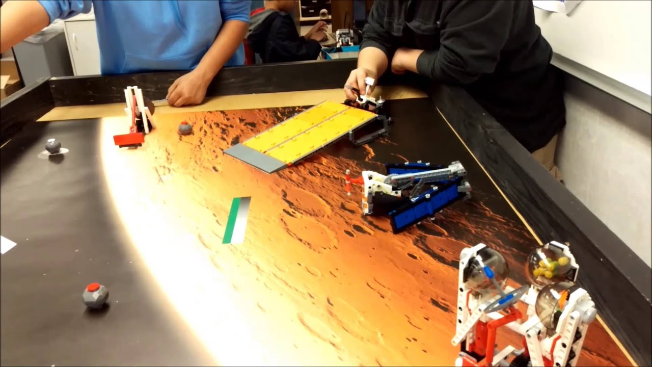 LEGO EV3 Space Challenge: "Free The MLS Robot" - YouTube