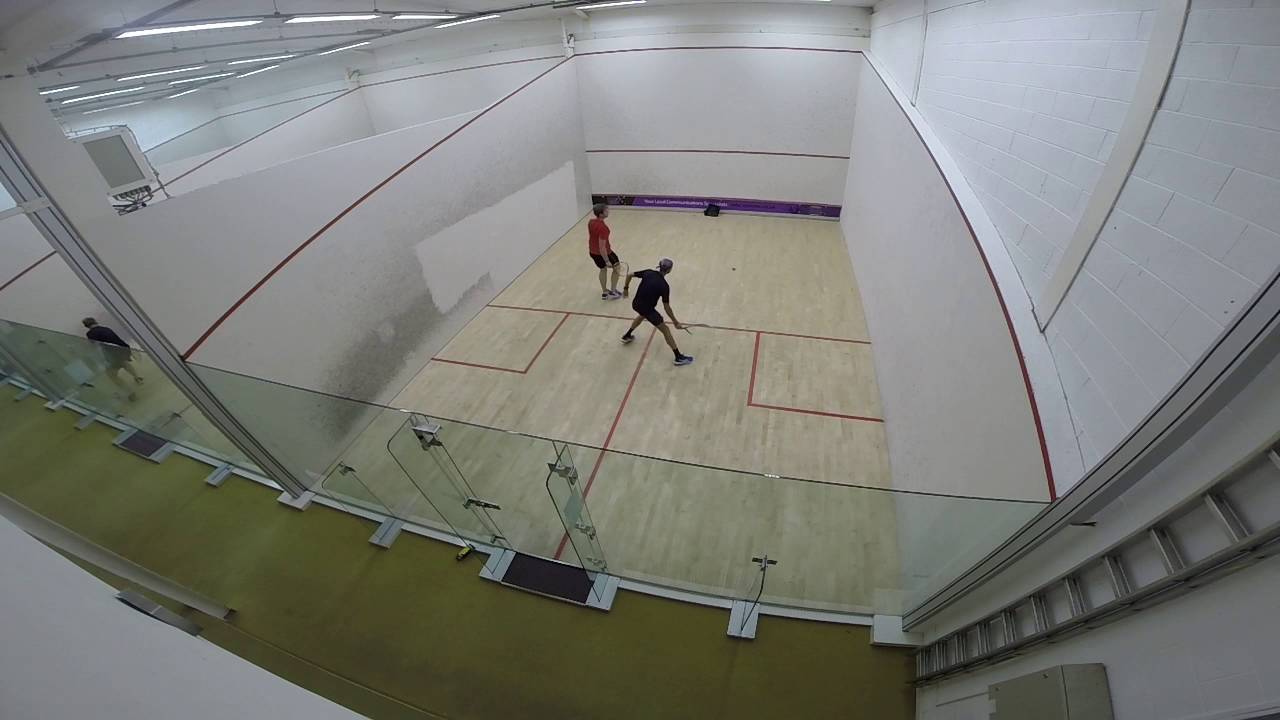 SQUASH 57 AKA UK RACKETBALL RYAN LOSKA V JOE FAULKNER NOTTINGHAM 2016 ...