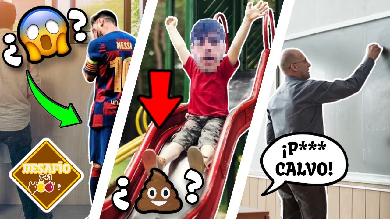 MESSI en un BAÑO en IBIZA🏝️, CACA en un TOBOGÁN🛝 e INSULTOS a un ...