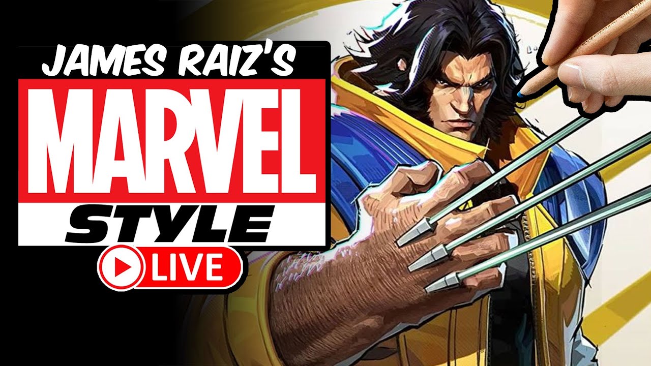 LIVE! Marvel Artist Draws MARVEL RIVALS MUTANTS!!! - YouTube