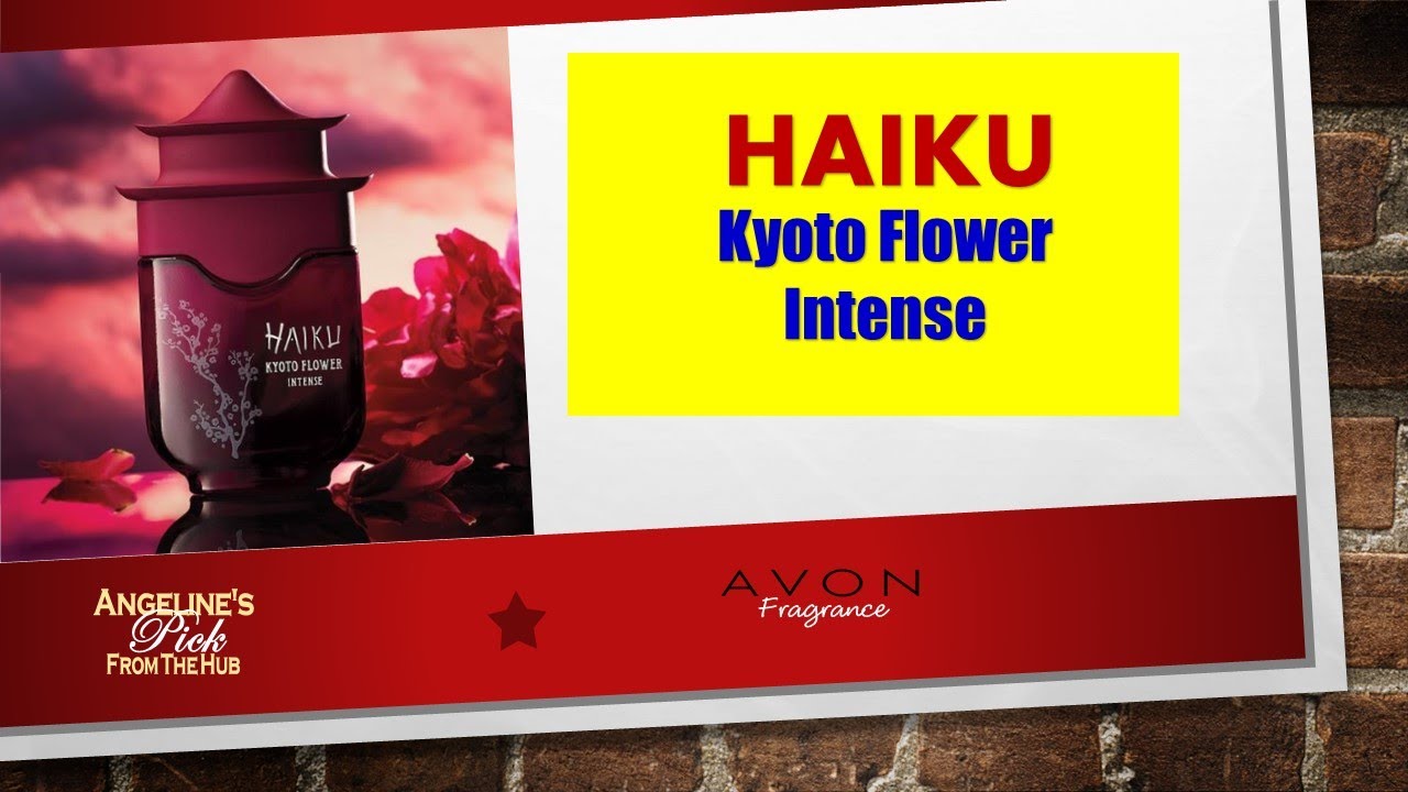 Haiku Kyoto Flower Intense by Avon - YouTube