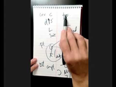 Interpreter Training: A Sample of Notes By Virginia - YouTube