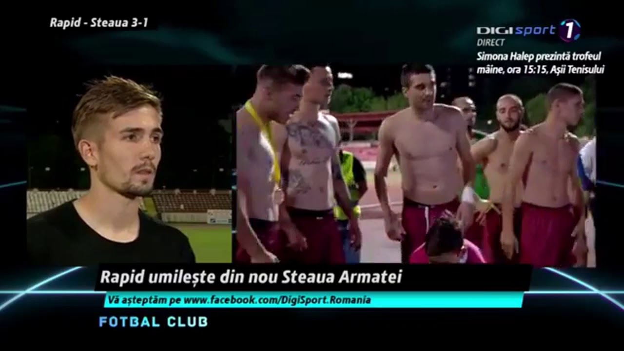 Interviu Alin Predescu ( Steaua - FC R ) - YouTube