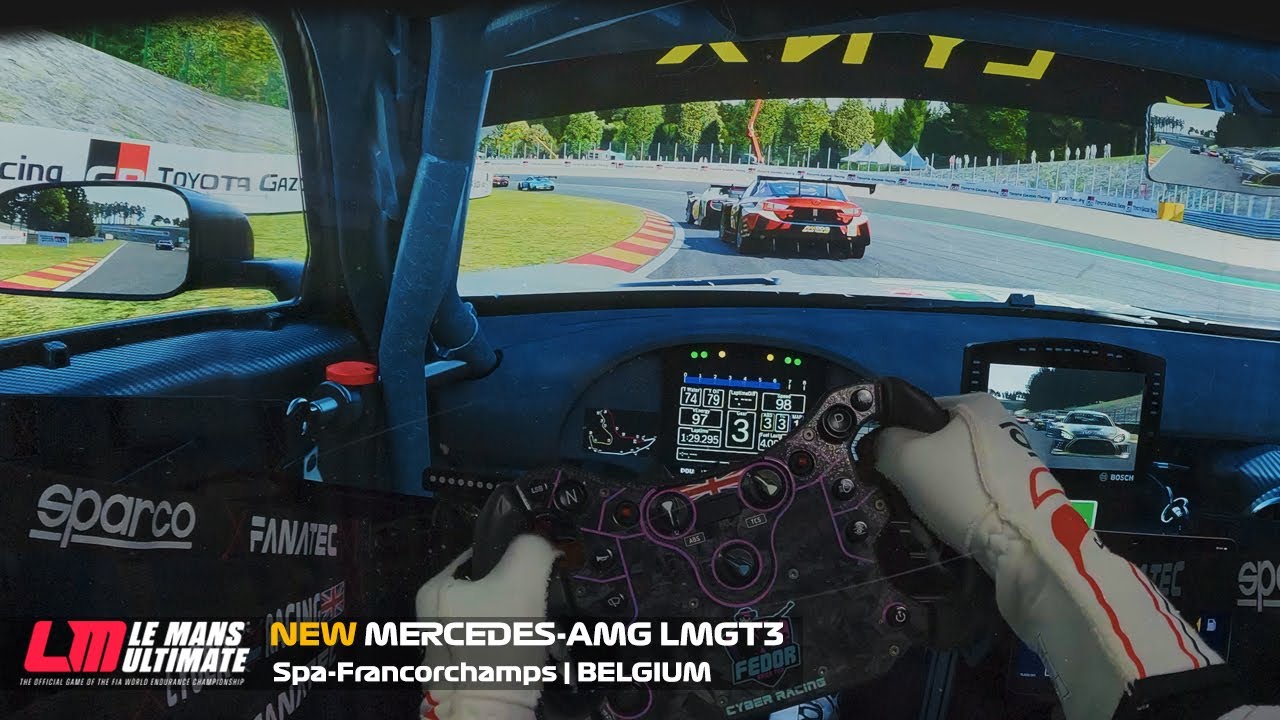 Le Mans Ultimate v1.0 Is HERE – Trying the NEW AMG LMGT3 at Spa! - YouTube