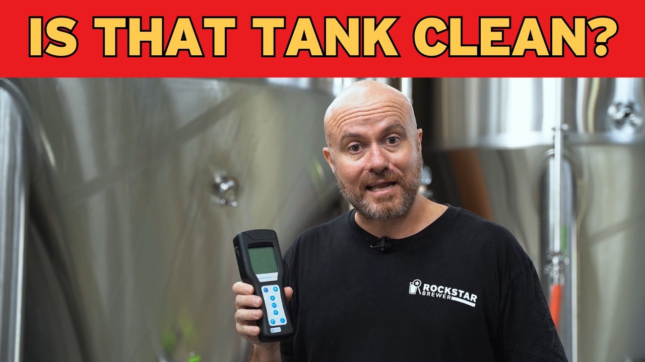 Brewery CIP: How To Check That Your Tank Is Clean With An ATP Meter - YouTube