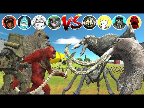 Kaiju Tournament 4VS4 Random: Team Cherno Alpha VS Team Titanus ...