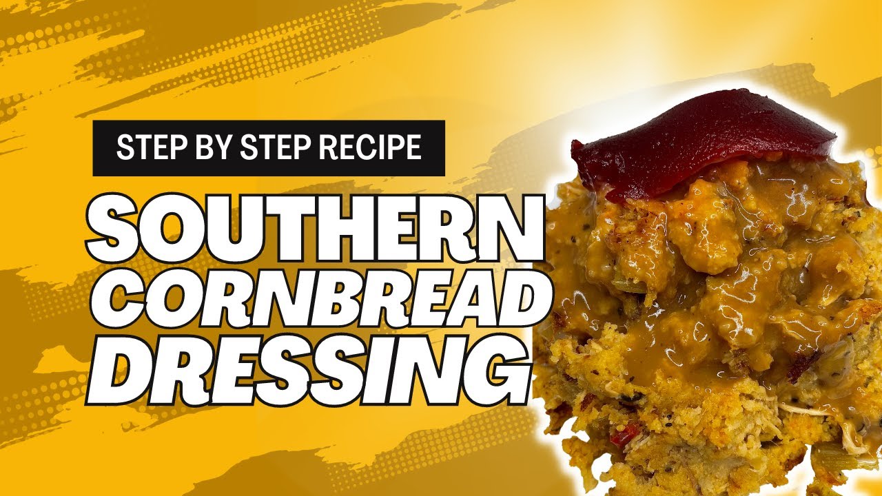 HOW TO MAKE THE BEST SOUTHERN CORNBREAD DRESSING RECIPE *EASY ...
