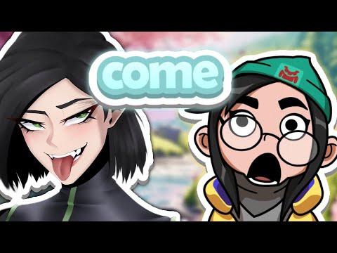 sick boyfriend asmr in hardstuck low elo comp games, valorant live - YouTube