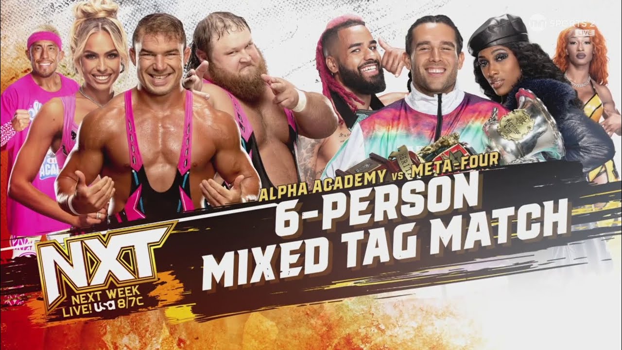 6-Person Mixed Tag Team Match (1/2) | WWE NXT 12/05/23 - YouTube