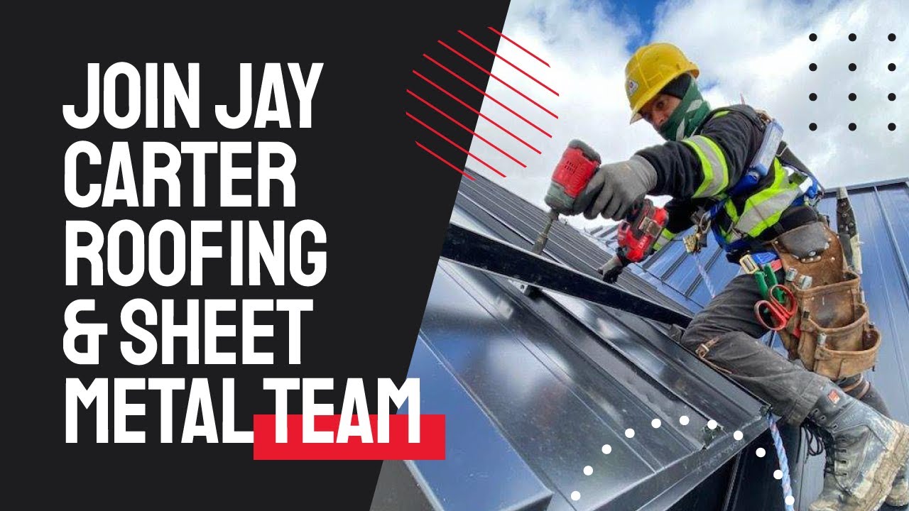 JOIN THE JAY CARTER ROOFING TEAM! - YouTube