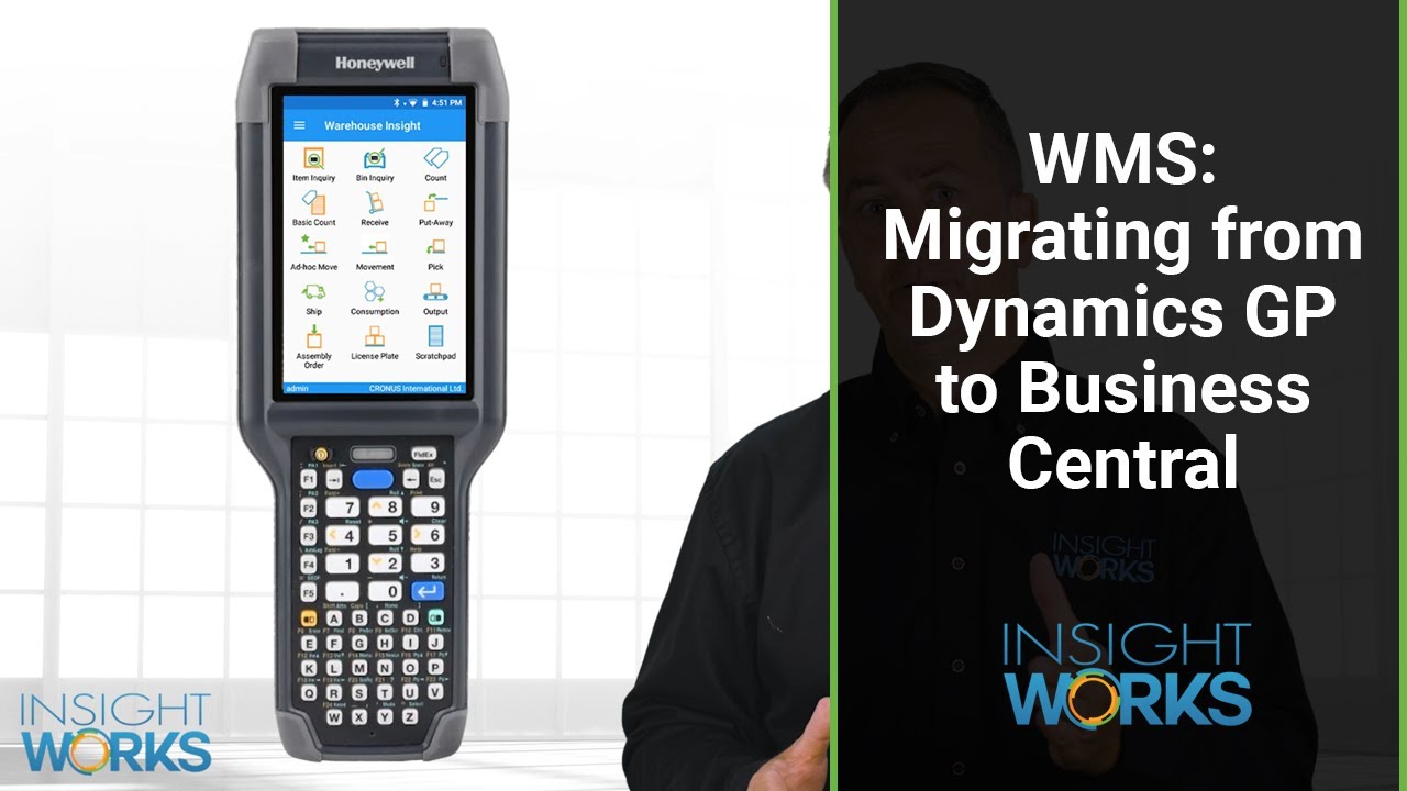 WMS: Migrating from Dynamics GP to Business Central - YouTube