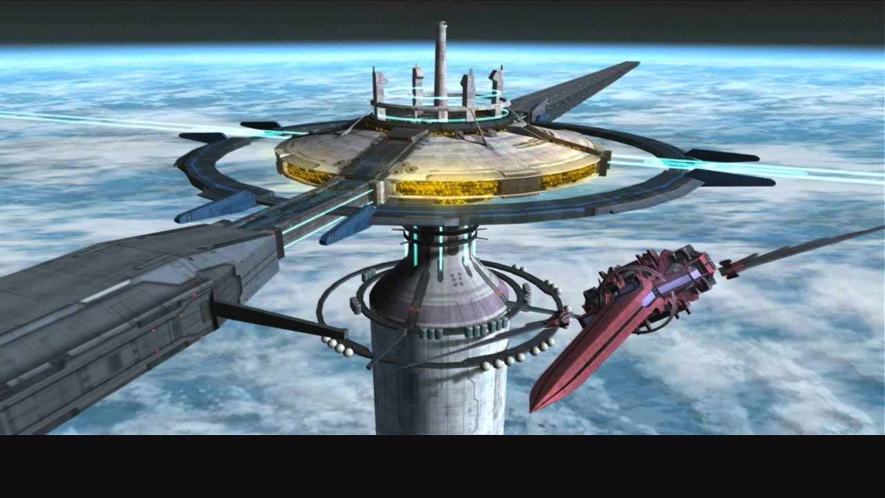 Xenosaga III HD Cutscene 086 - Durandal Launch (Fifth Jerusalem) - YouTube