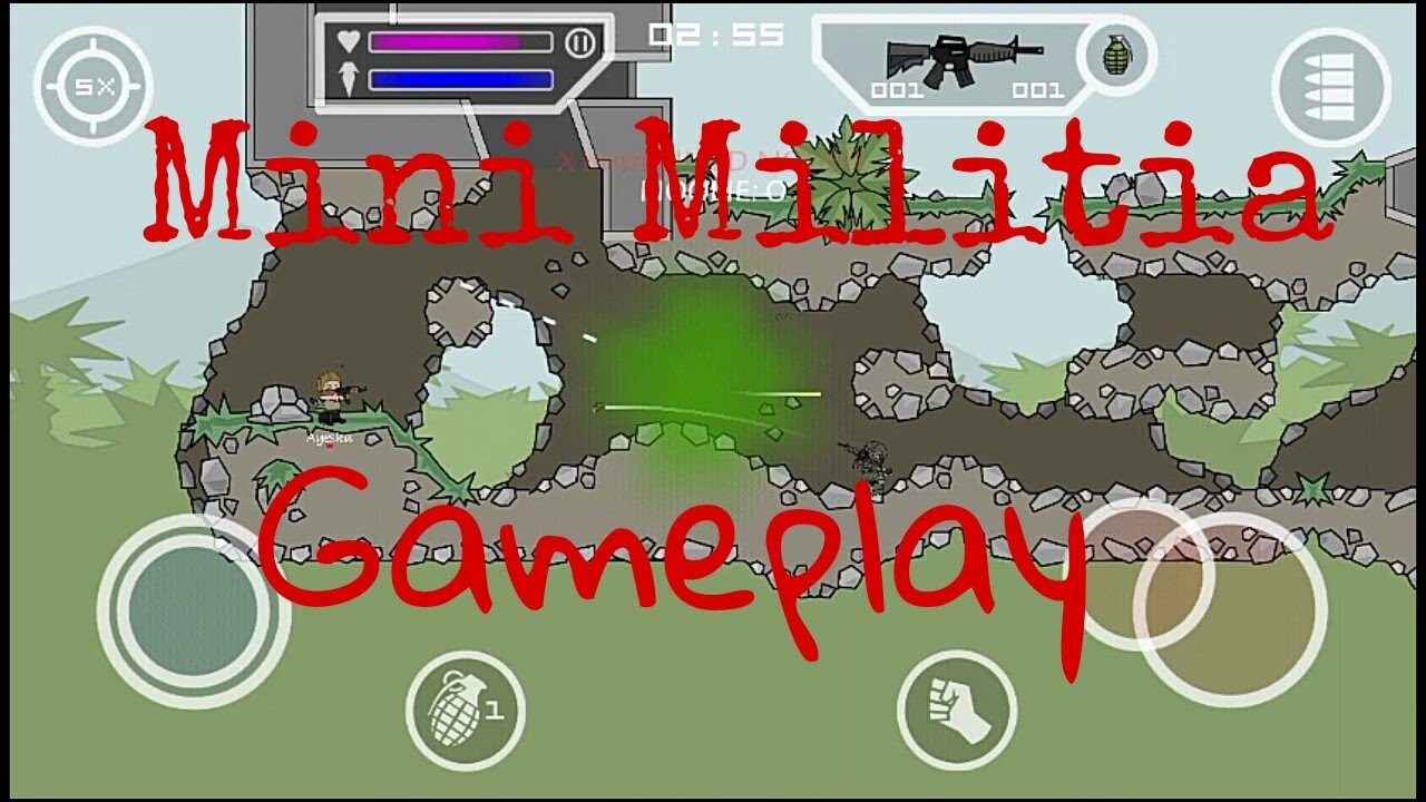 Mini Militia beginners gameplay|Win every match in Mini Militia|How to ...