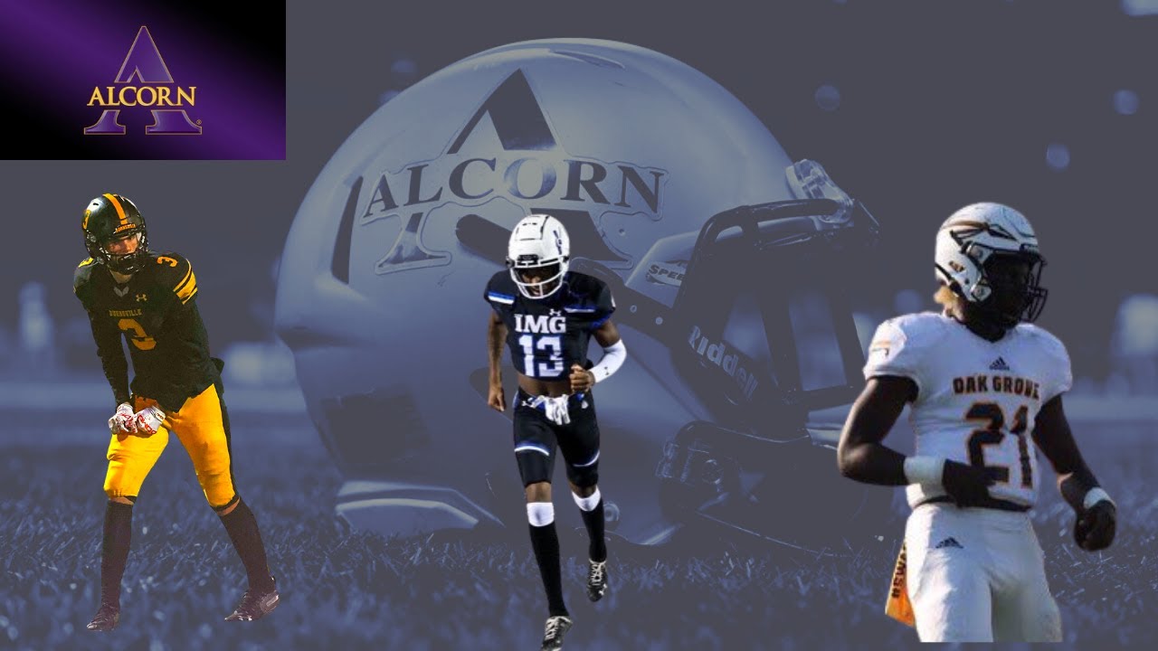 3 New Alcorn State Commits!! Jayden Homuth/ Kobe Mendez/ Johnnie Evans ...