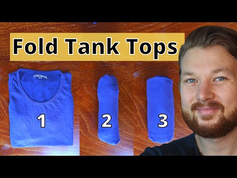 7 Clever Ways to Fold Tank Tops: Fast, Small, and More! (Video + Photos ...