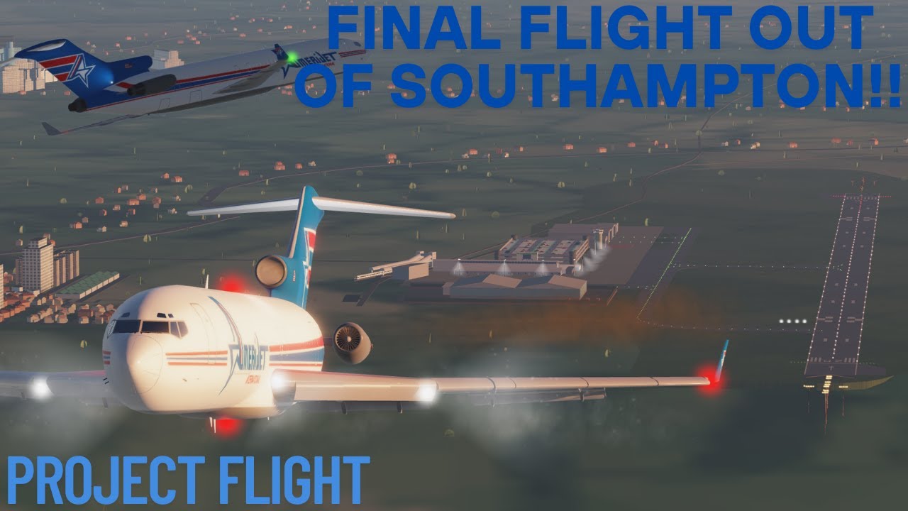 |FINAL TAKEOFF FROM SOUTHAMPTON|+RETIRING 727|SOUTHAMPTON TO SOON BE ...