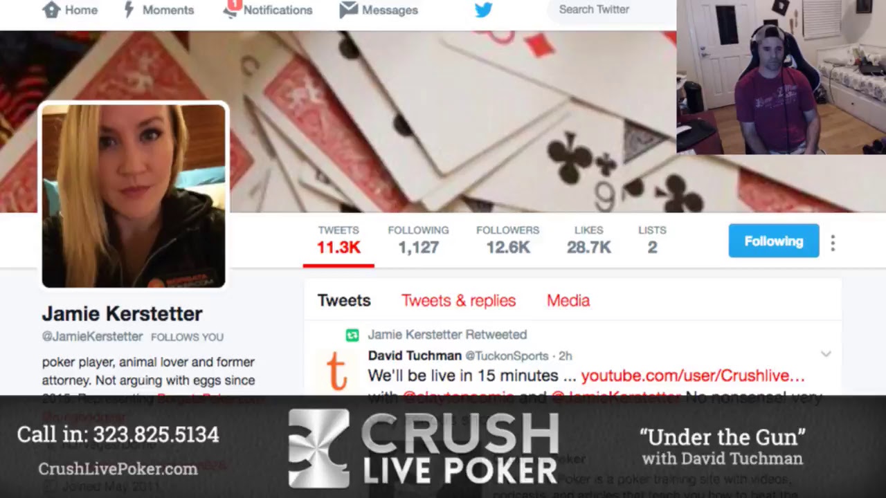 Poker Podcast; Under the Gun w David Tuchman #93 -- "Tuck and Fletch or ...