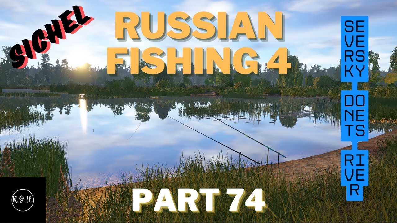 Russian fishing 4 RF4. Seversky Donets River Sichel. 100 silver in 20 ...