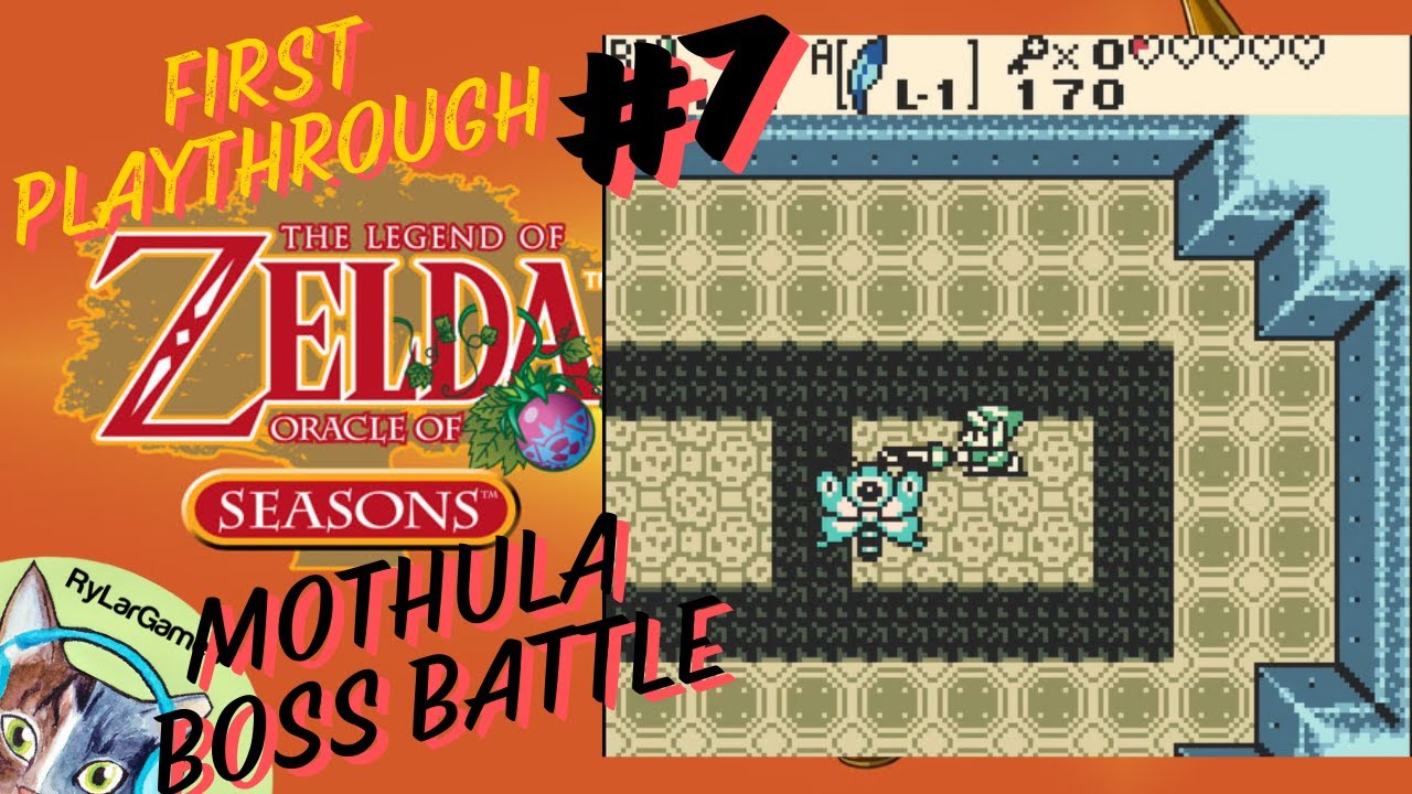 Mothula Boss Battle The Legend of Zelda Oracle of Seasons Gameplay ...