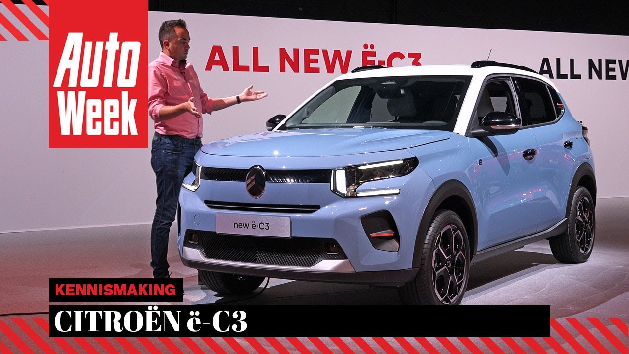 Citroën ë-C3 - Eerste kennismaking - YouTube