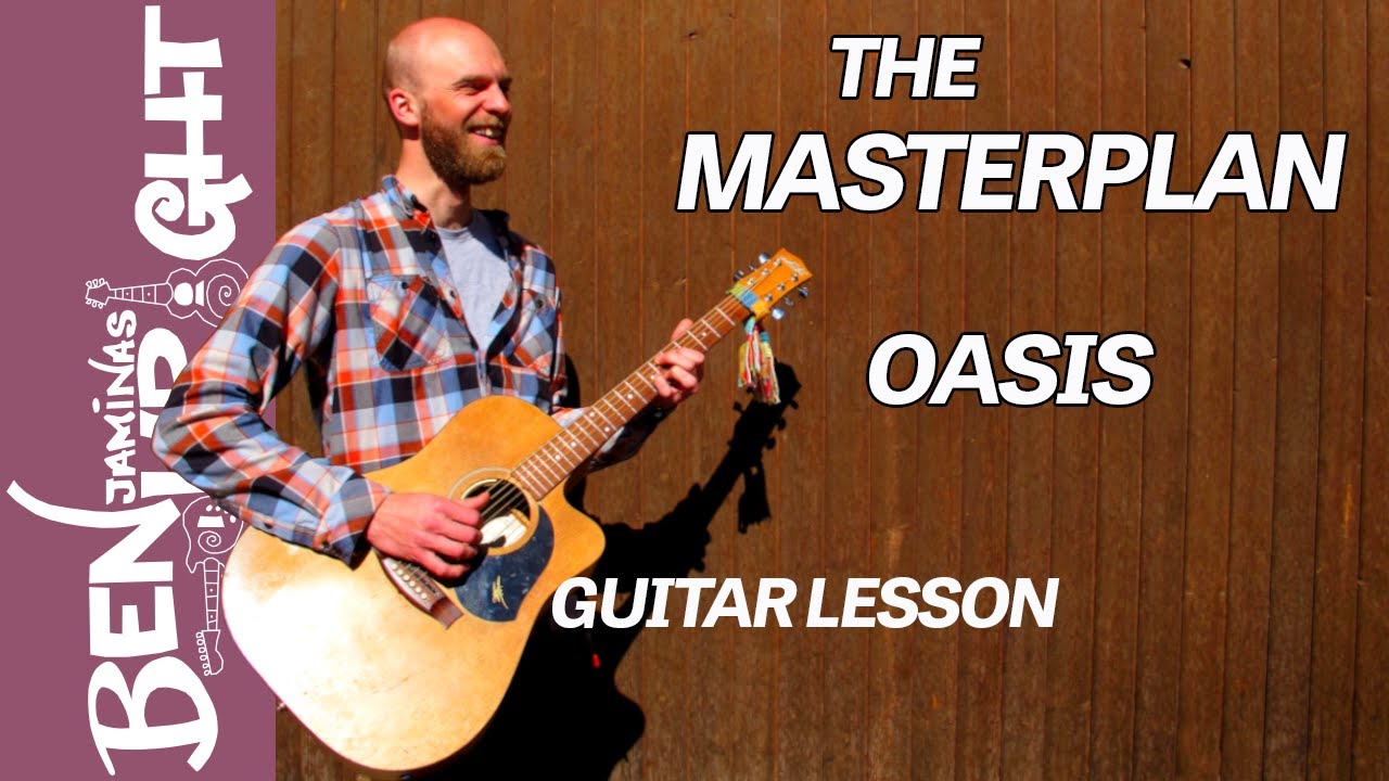 The Masterplan - Oasis - Guitar Lesson - YouTube