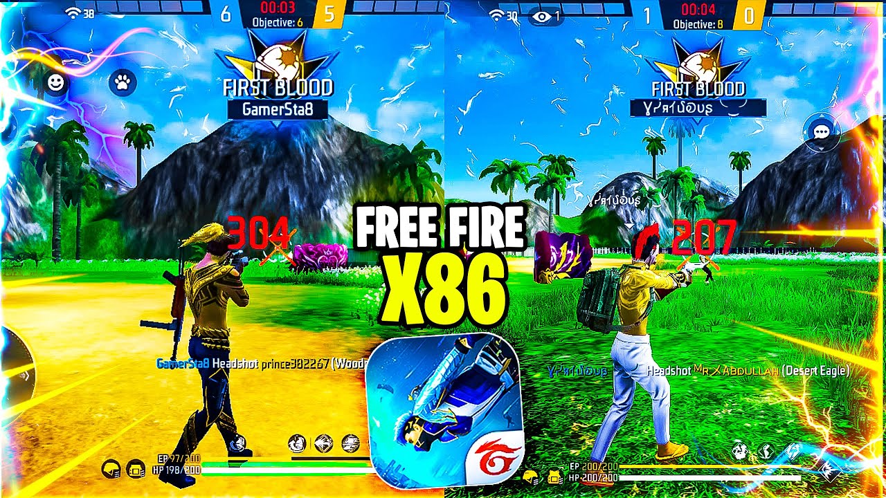 How To Download & Install Free Fire X86 Version | Free Fire X86 ...
