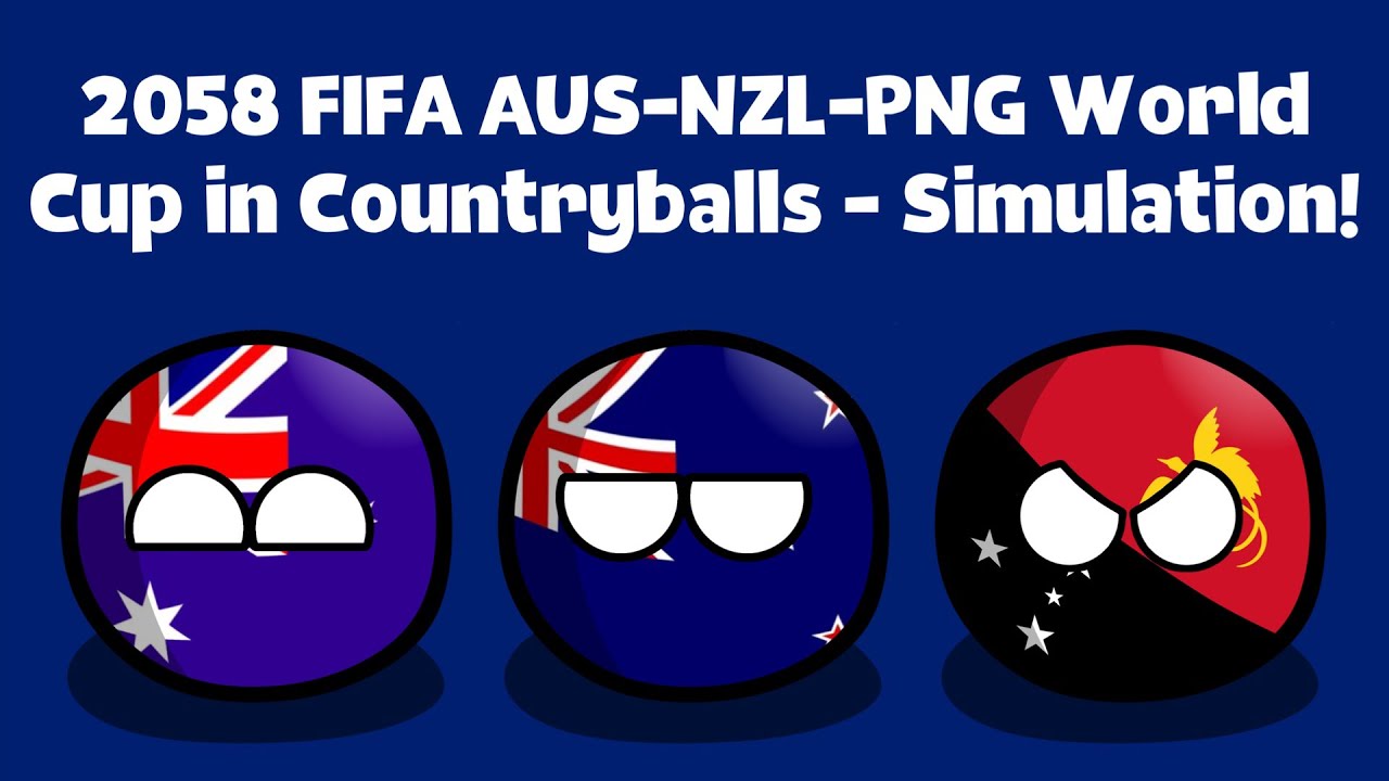 2058 FIFA Australia-New Zealand-Papua New Guinea World Cup in ...