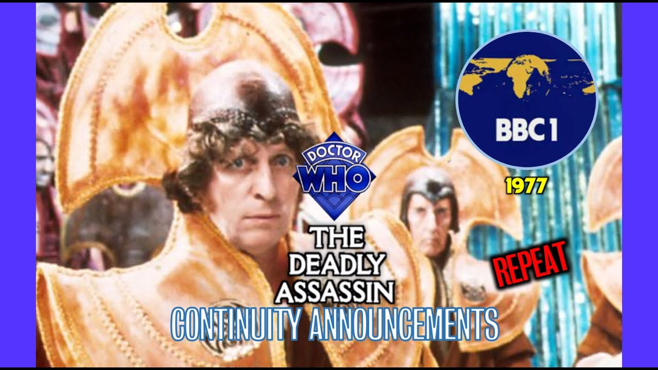 Doctor Who: The Deadly Assassin Repeat (Continuity Announcements 1977 ...